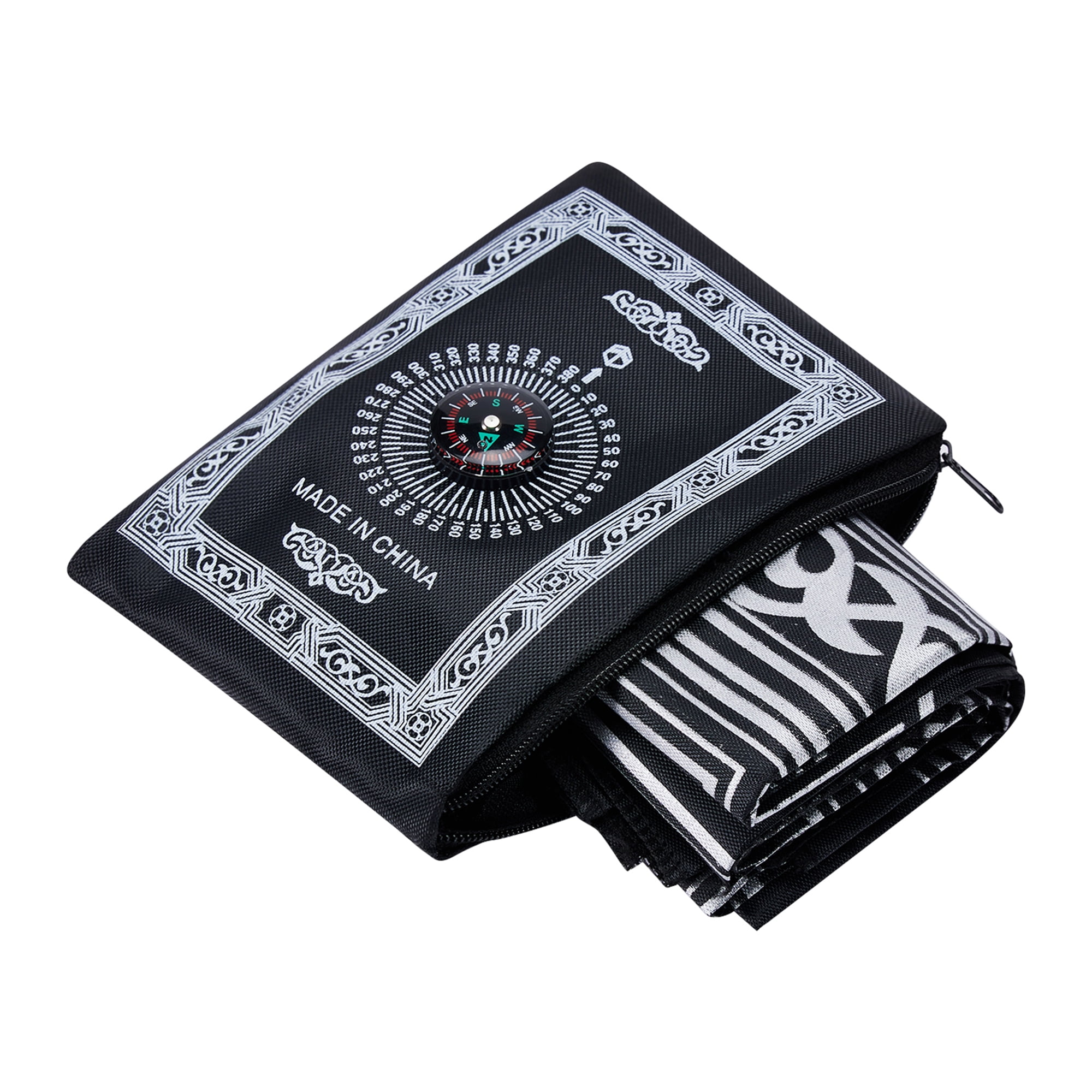 Portable Muslim Travel Prayer Mat with Compas Muslim Prayer Carpet ...