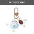 Cartoon Keychain Pendant Metal Cats Bells Keyrings Bells Ornament ...