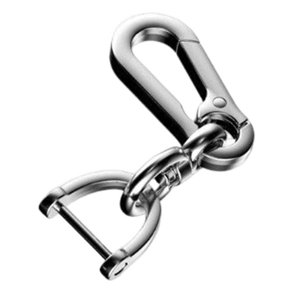 D Ring Keychain|Car Horseshoe Keychain|Detachable Key Clip,Stainless ...