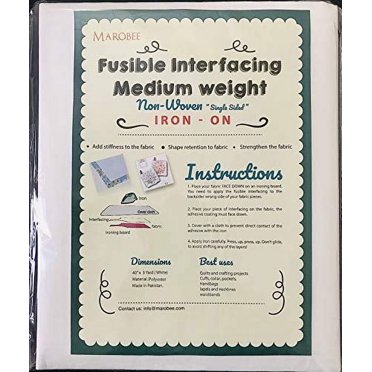 Fusi-Knit Fusible Tricot Interfacing, 20" X 30 Yds - Walmart.com