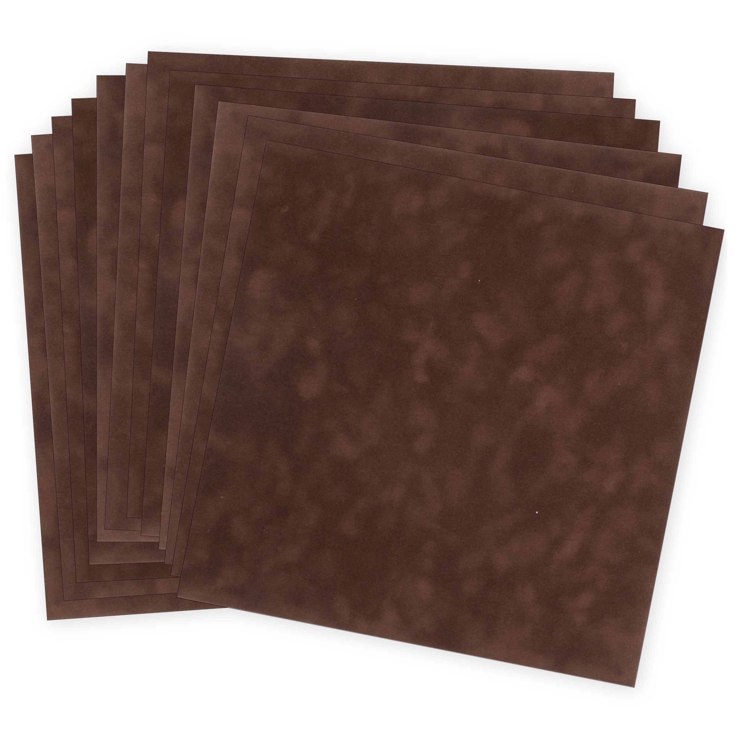 SEI Velvet Paper 12 inch x 12 inch, 12 Sheets, Chocolate - Walmart.com