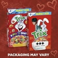 Trix Fruity Breakfast Cereal, 6 Fruity GJM1 Shapes, Whole Grain, Family ...