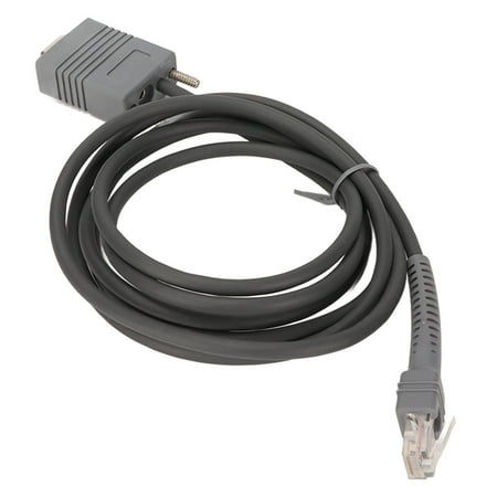 RS232 Serial Cable, Plug And Play Scanner Serial Cable PVC Professional ...