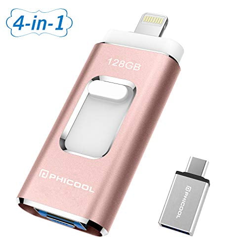 Photo Stick Compatible for iPhone Flash Drive 128 GB iOS Flash Drives ...
