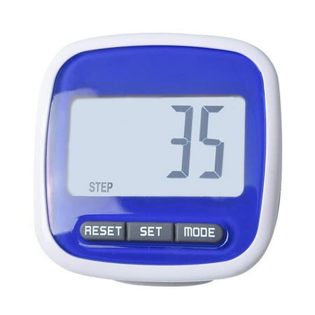 Unatoiry Simple Pedometer LCD Dispaly 3D Walking Step Pedometer Running ...