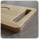 Zeek Natural Solid Wood Bathtub Tray Caddy ZBC3409 - Walmart.com