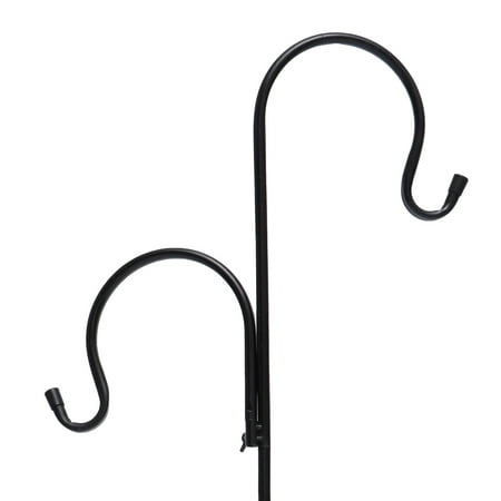 ViiTech 2pcs Shepherd Hooks Heavy Duty Iron Solar Lamp Hanger Hook ...
