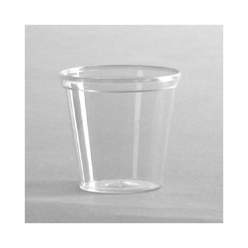 Wna Inc. WNA P10 Plastic Cup Portion-Shot Glass 1 Oz. 50-50 - Walmart.com