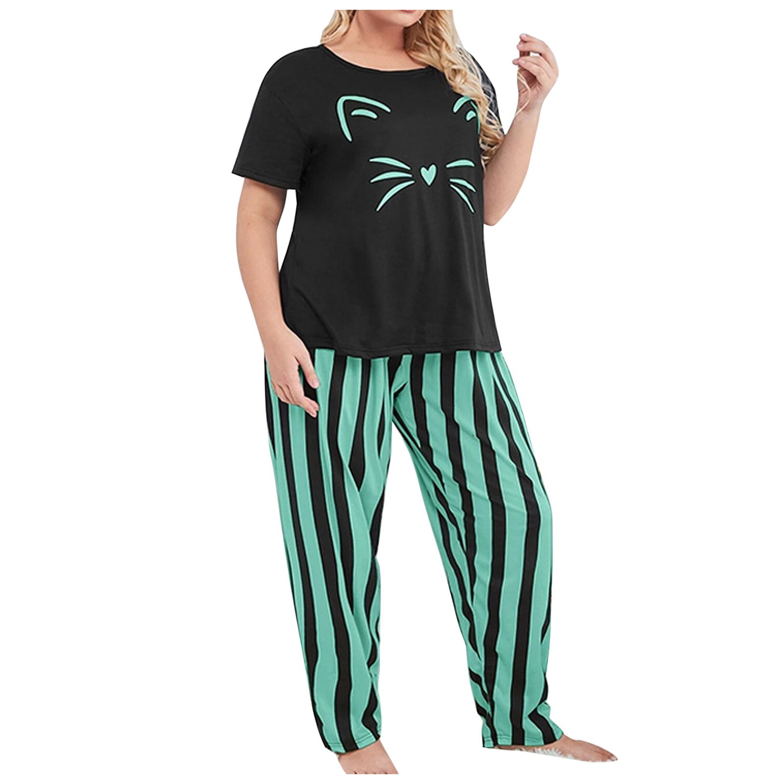 Click here for Weaiximiung Women Sleepwear Pants Womens Plus Size... prices