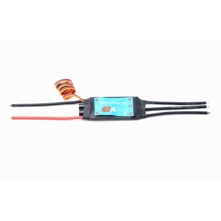 Bidirectional 20a/30a/40a/50a/60a Brushless Esc for Rc Car/boat/ Remote Control Ship Pneumatic ...