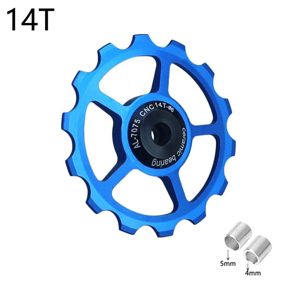 11-14T Wheel MTB Ceramic Bearing/Jockey Pulley Road Bike/Bicycle Rear Derailleur US - Walmart.com