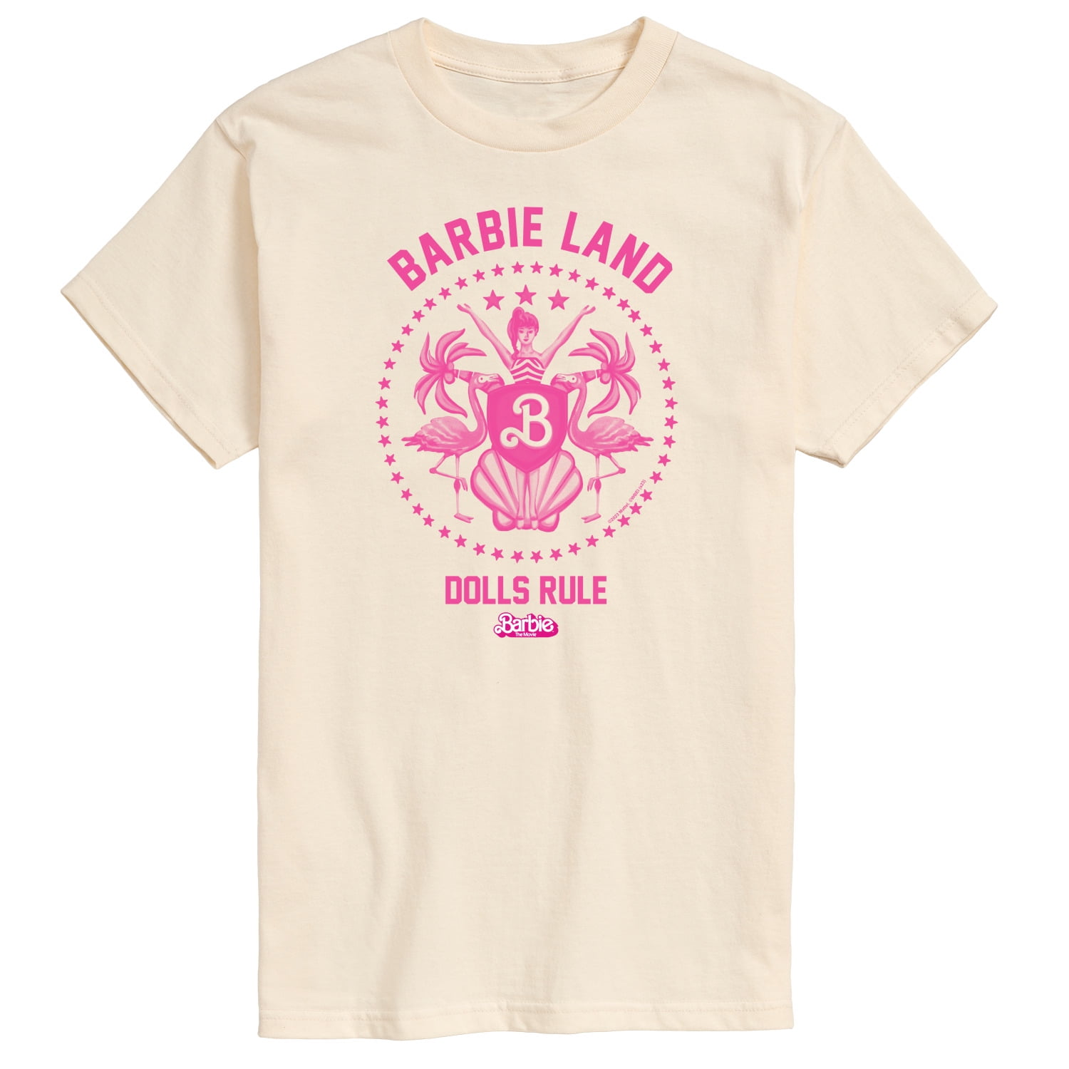 Barbie the Movie - Barbie Land - Dolls Rule - Men's Short Sleeve ...