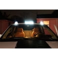 3pc Smoked Lens Full White LED Cab Roof Clearance Light Kit For 2007-14 ...
