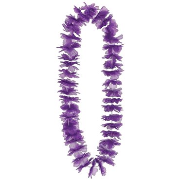 Light Up Hawaiian Flower Christmas Lei Necklace, Red & Green - Walmart.com