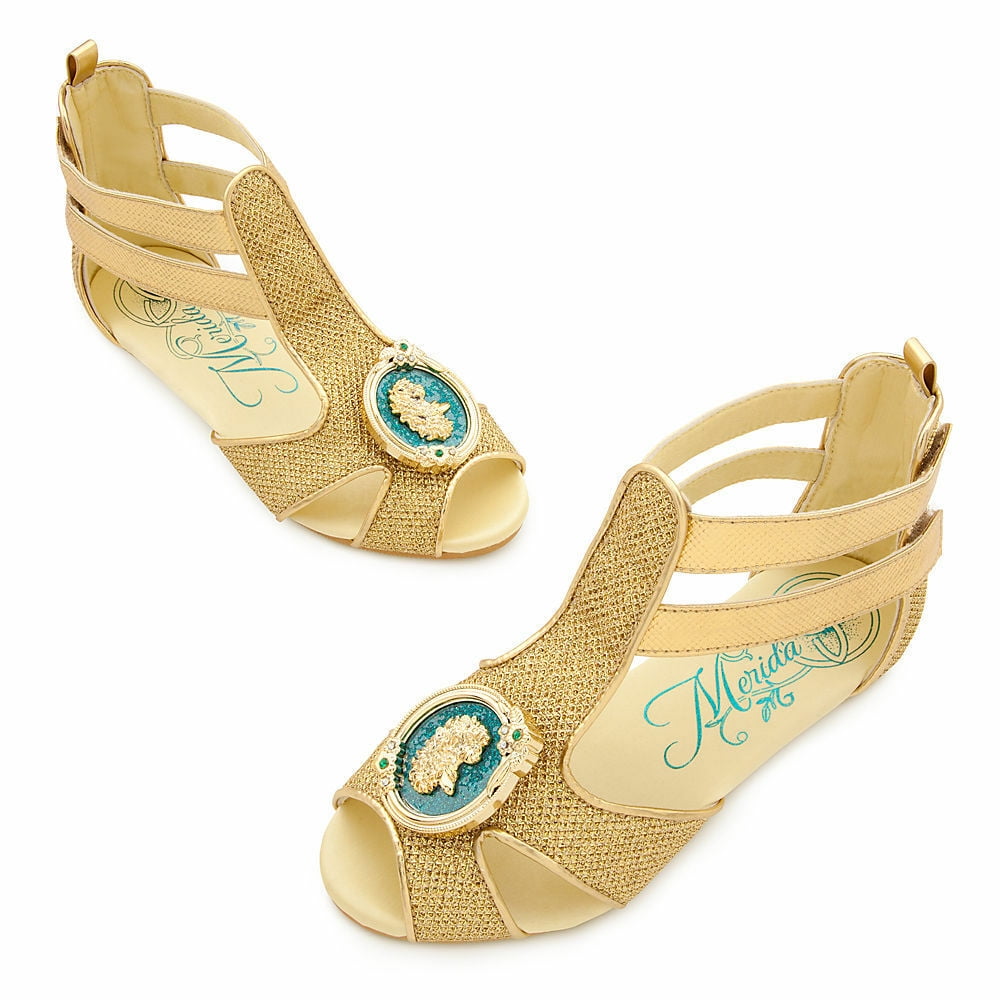 Disney Store Princess Brave Merida Girl Dress Shoes Size 13/1 - Walmart.com