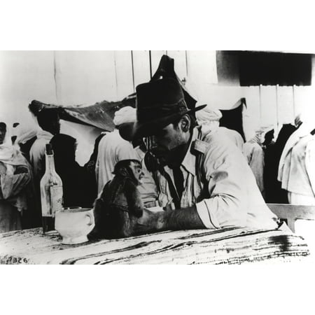 Harrison Ford on the set of Raiders of the Lost Ark Photo Print (24 x ...