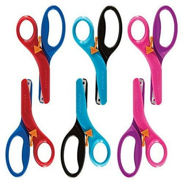 BAZIC Kids Training Scissors 5" School Student Safety Blunt Tip ...