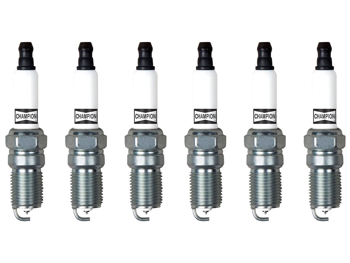 Juego 6 Bujías De Encendido Grand Prix 1997 A 2008 Pontiac V6 3.8L Doble Platino CHAMPION ...