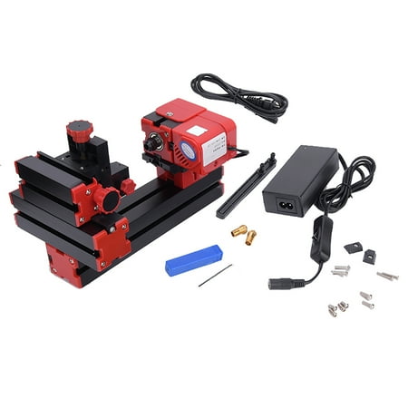 6 In 1 Mini Lathe Machine Kit, Mini Motorized Lathe Machine, Metal ...