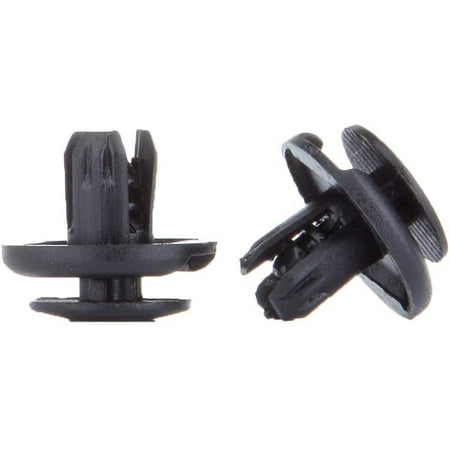 Black Car Retainer Clips Bumper Fastener Rivet Clips Auto Body Clips ...