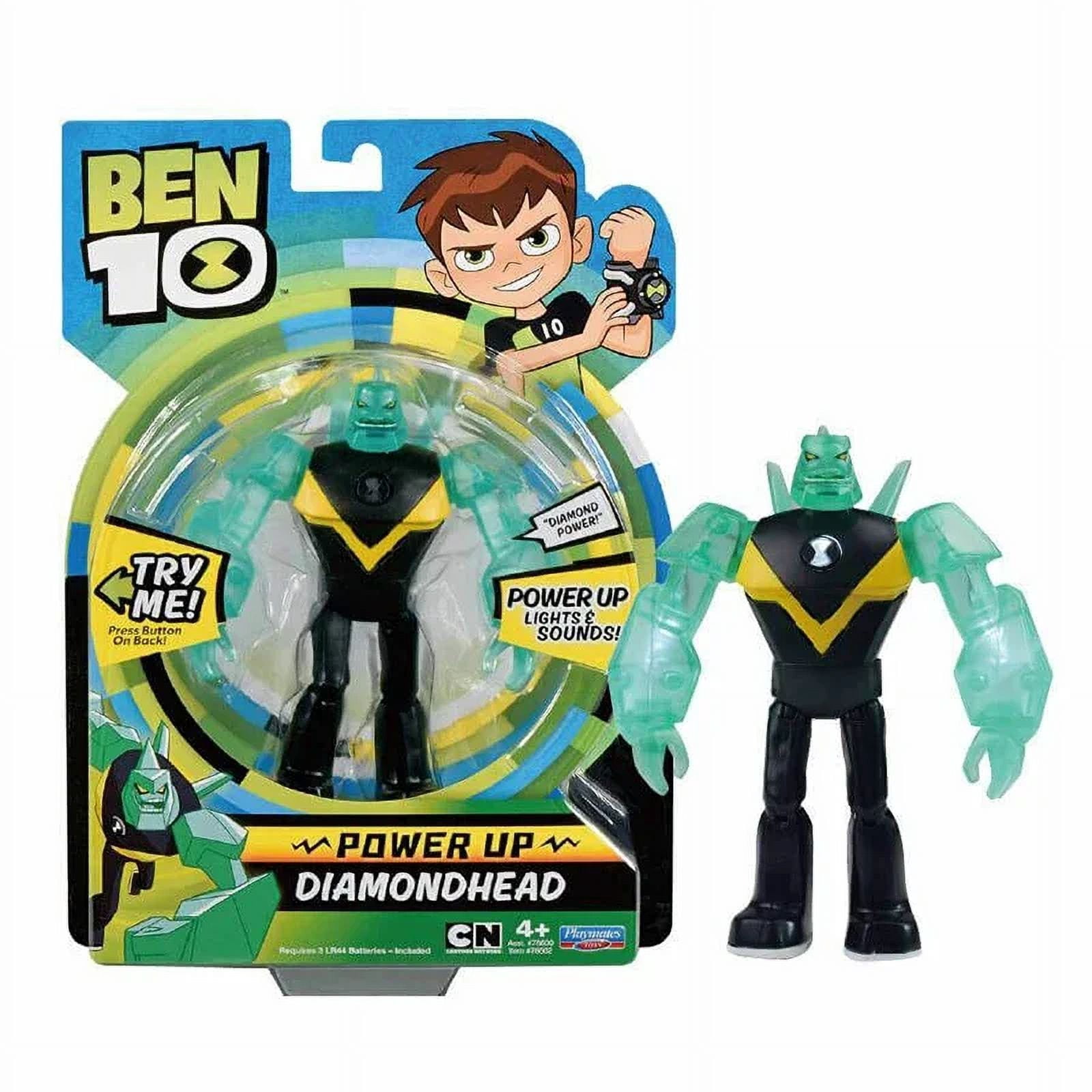 Figura de acción original de Ben 10 Power up Four Arms Ben Tennyson ...