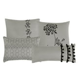 Shatex 7 Piece All Season Bedding Queen size Comforter Set, Ultra Soft ...