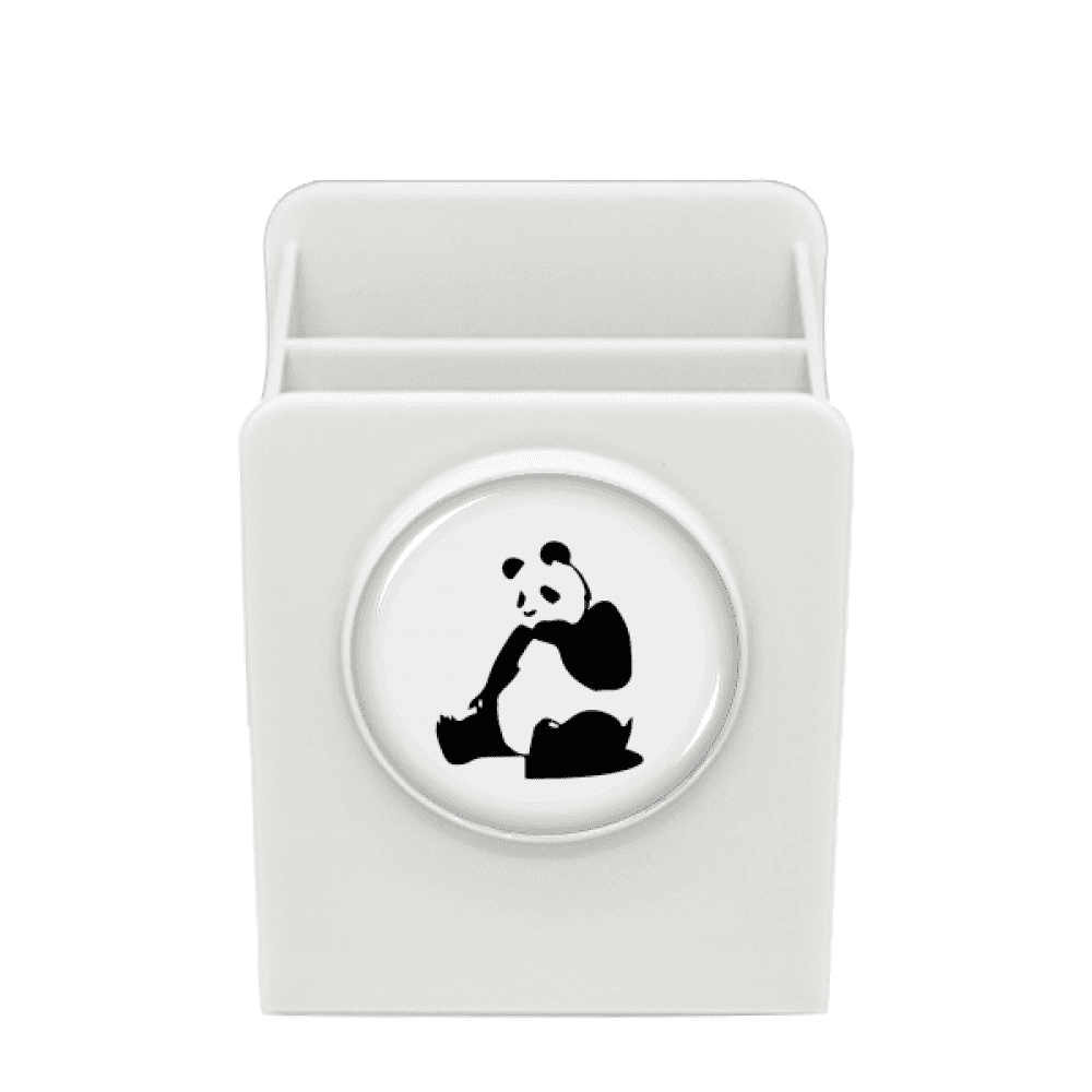 China National Treasure Panda Outline Desk Pencil Holder Cup Pen ...