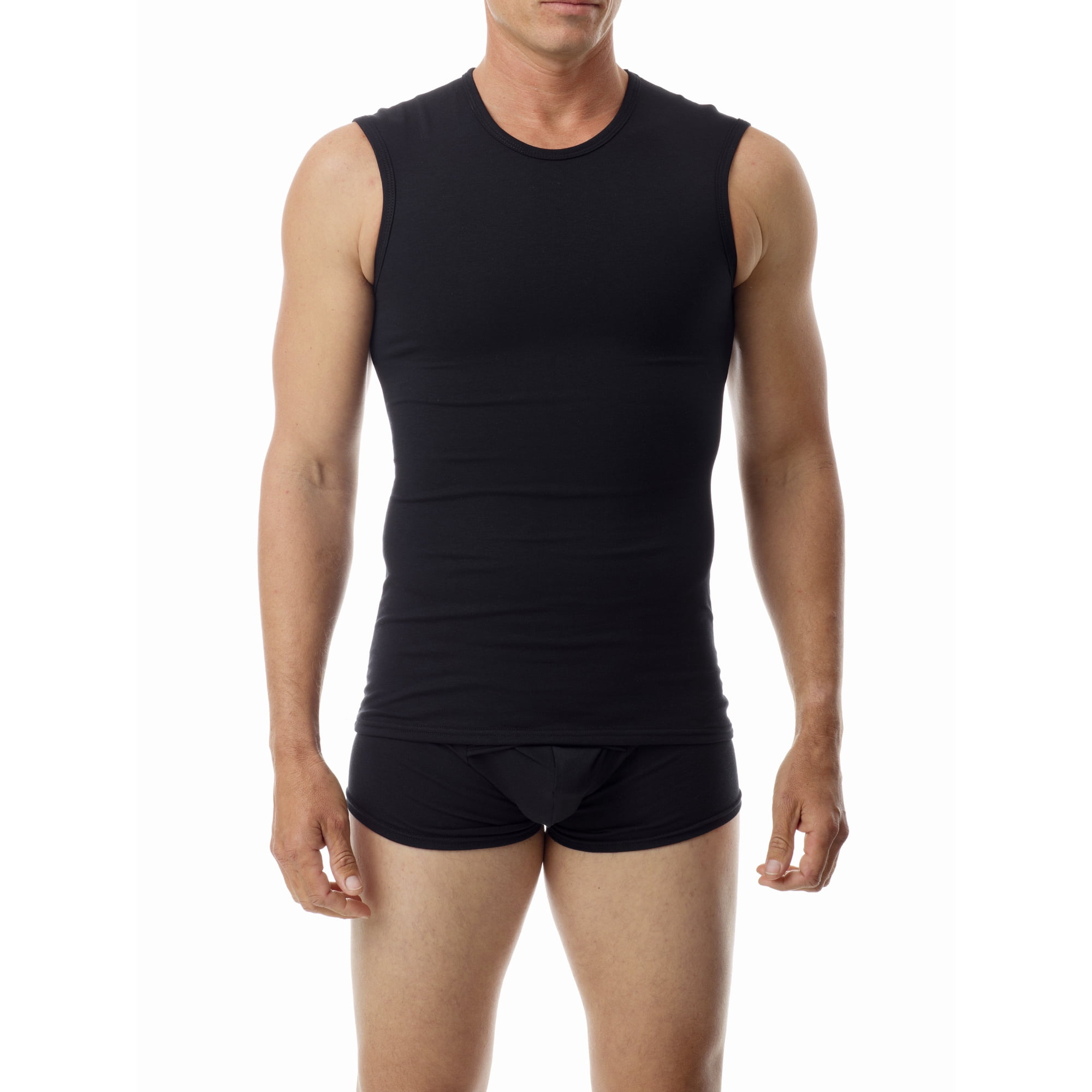 Click here for Underworks Cotton Concealer Compression Muscle Shi... prices