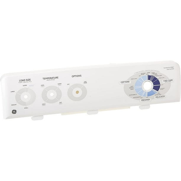 GE Genuine OEM WH42X10652 Washer Control Panel Backsplash - Walmart.com