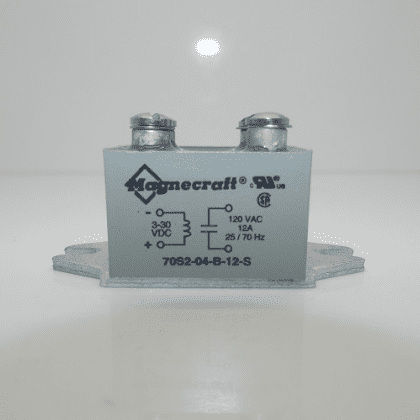 Schneider Electric/Magnecraft 12A 120V Solid State Relay 70S2-04-C-12-S ...