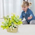 MACTANO Flower Micro Mini Building Block Set Lily Flower Bonsai Kit ...