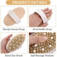 8 Pcs Dry Brushing Body Brush Exfoliating Brush with Massage Nodule Dry ...