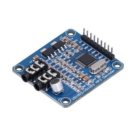 Onboard MP3 Decoder Module, SPI Interface Audio Decode Board 12.288 Mhz ...