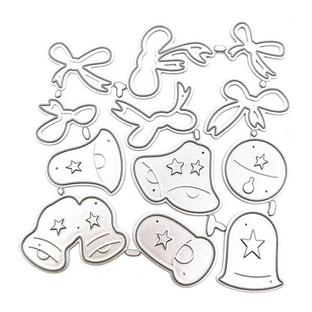 Bells Pattern Cutting Die Smooth Edge Carbon Steel Scrapbooking ...