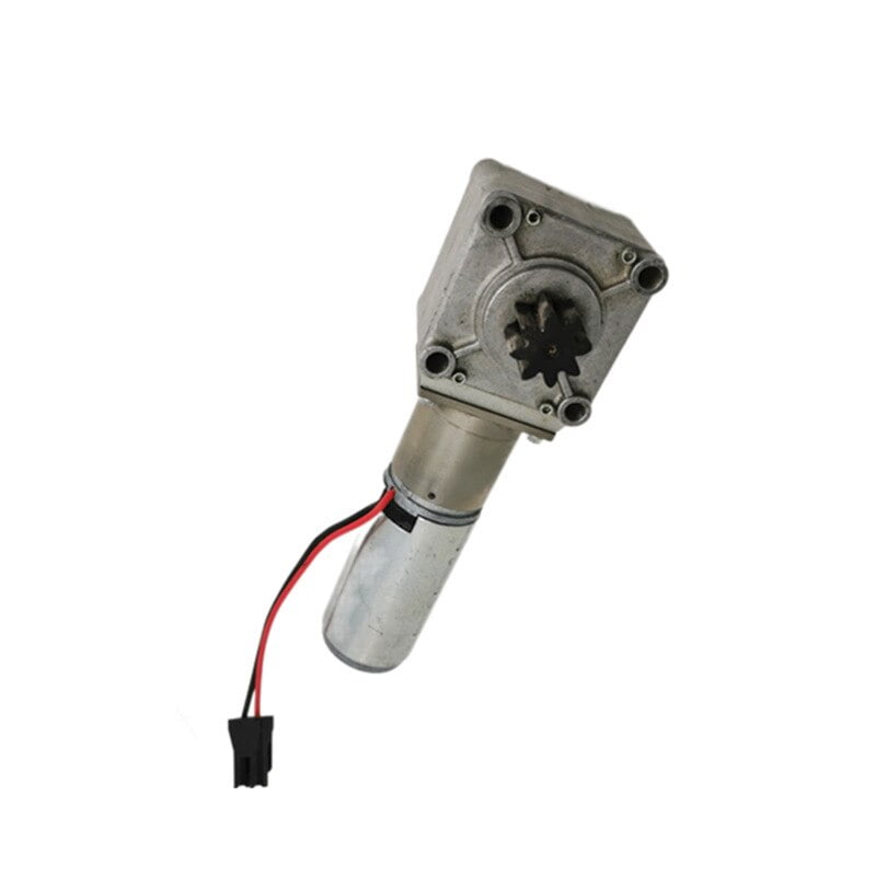 Micro DC Electric Worm Geared Motor Speed 5-30RPM Reversed 12 Volt 24V ...