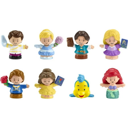 Disney Princess Toddler Toys Little People Prince and Princess Figure ...