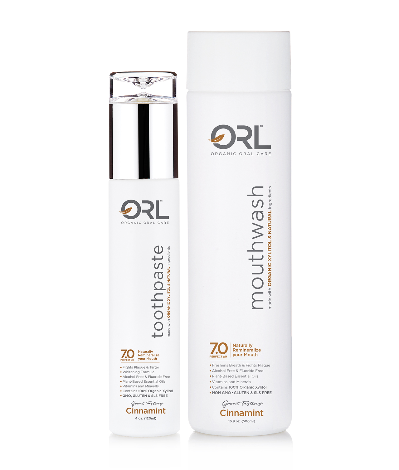 ORL - Cinnamint Mouthwash & Toothpaste Bundle - Walmart.com