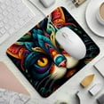 Cat Mouse Pad, Personality Design Rubber Base for Office Decor for ...