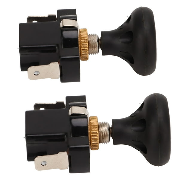 Light Control Switch,2 Pcs Headlight Push Push Pull Light Switch Push Pull Switch Button Built ...