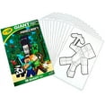 Crayola Minecraft Giant Coloring Pages (18ct), Large Minecraft Coloring ...