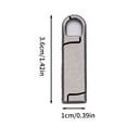 4Pieces Zippers Puller Replacements Set Zippers Puller Sliders Zippers ...