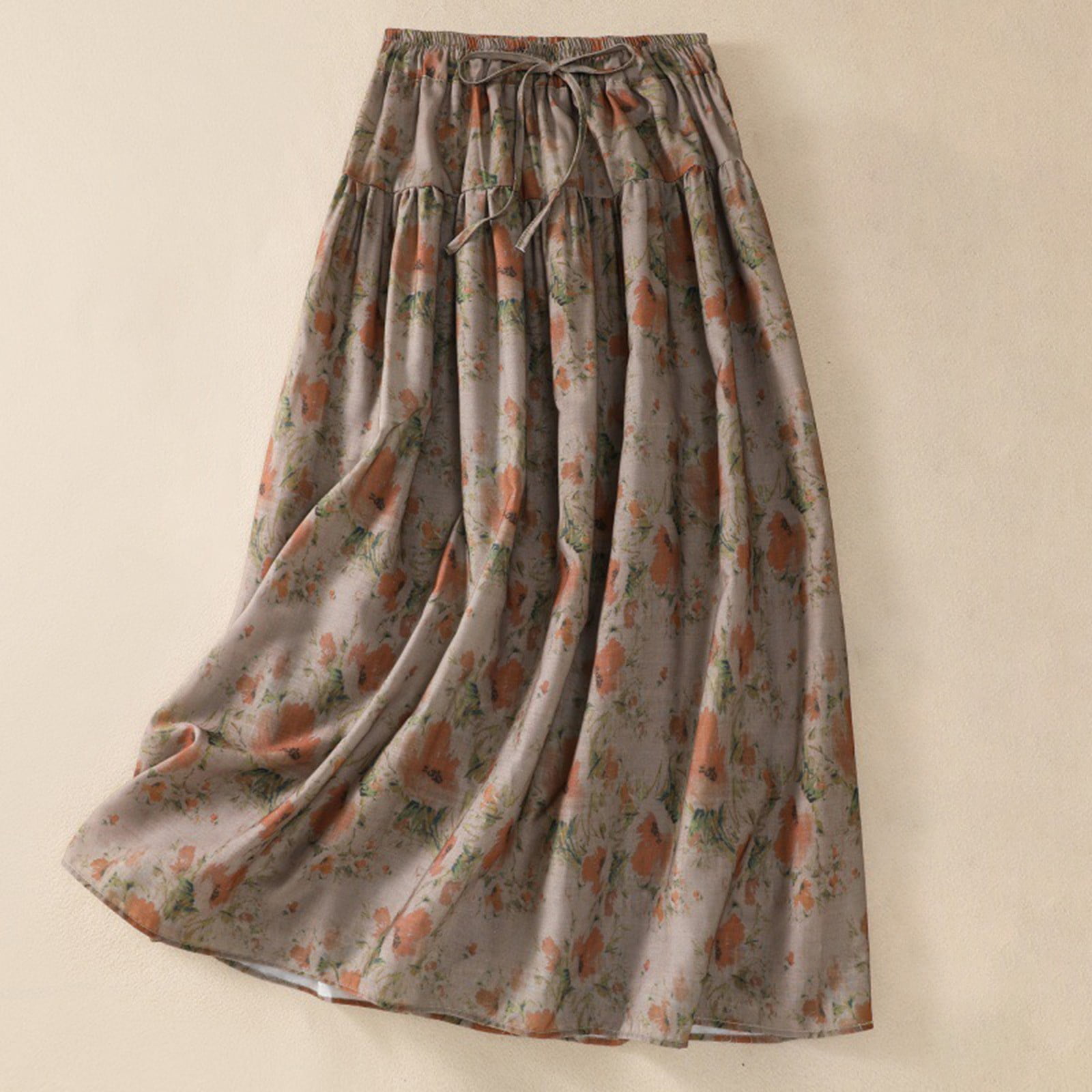 Leesechin Plus Size Skirts with Elastic Waist Deals Ladies Printed ... Leesechin Plus Size Skirts with Elastic Waist Deals Ladies Printed ...