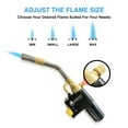 IGNIGHTER Propane Torch Head – Trigger Start, Flame Control & Lock ...