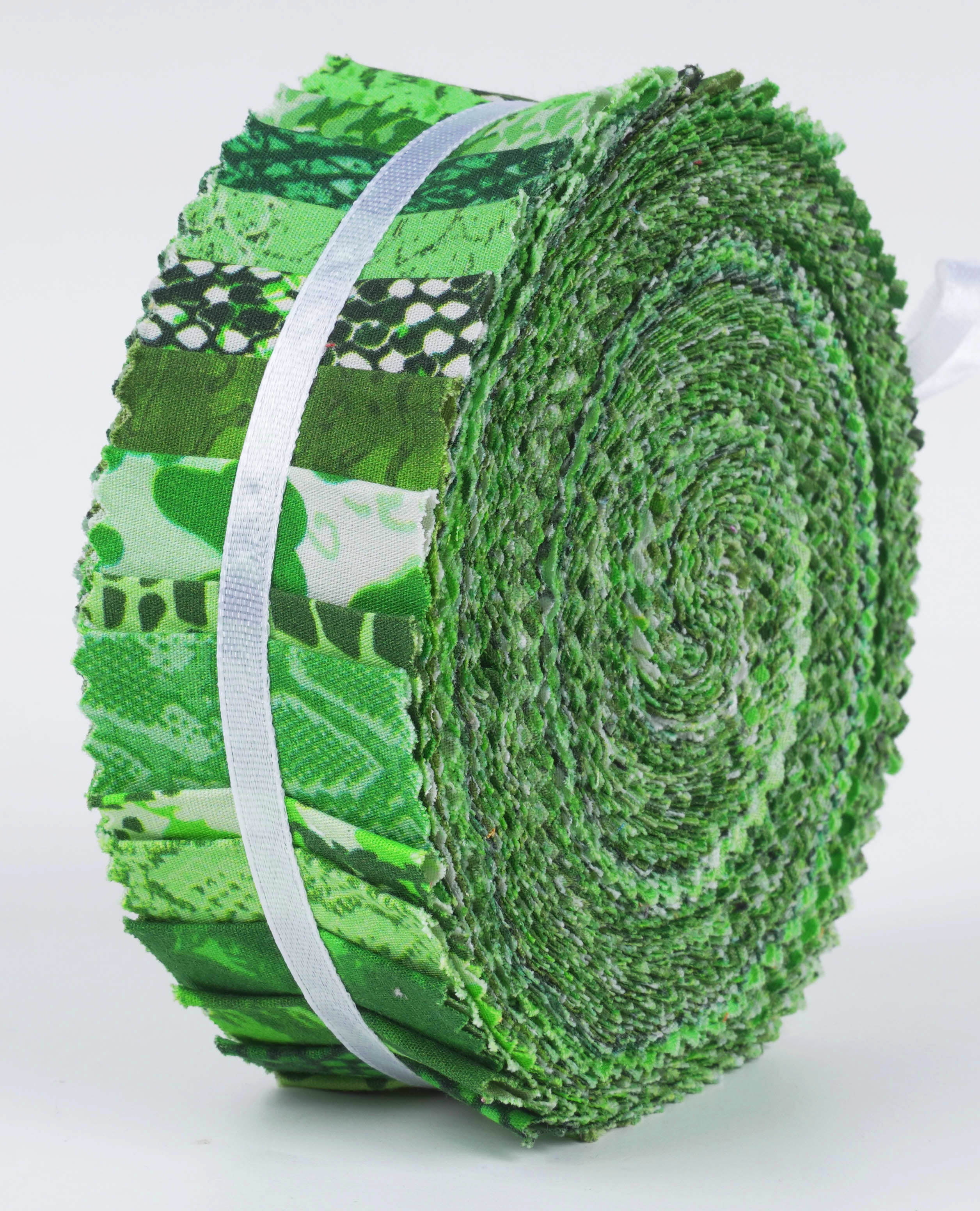 Soimoi 40Pcs Tie Dye Print Precut Fabrics Strips Roll Up 1.5x42inches ...