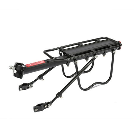 ALLOMN Adjustable Bike Luggage Cargo Rack Super Strong Bike Luggage ...