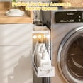 Heavy-Duty Magnetic Shelf With Pull-Out Drawers for Washing Machines ...