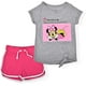 Minnie Mouse Girls 2 Piece Character Short Set, Toddler - Walmart.com