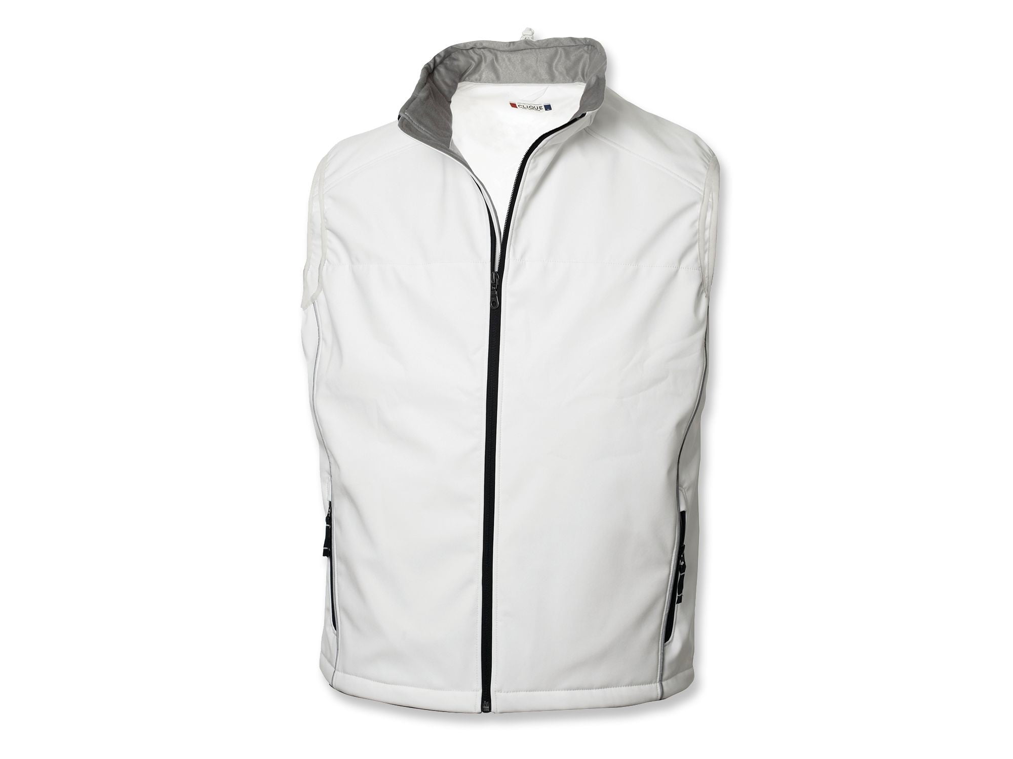 Clique New Wave Mens Softshell Vest Off White 5xl