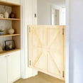 Modern Wooden Swing Doors with Hinges for Home & Commercial Use - Easy ...