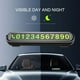 Yesfashion Temporary Car Parking Card Telephone Number Card Night Light ...